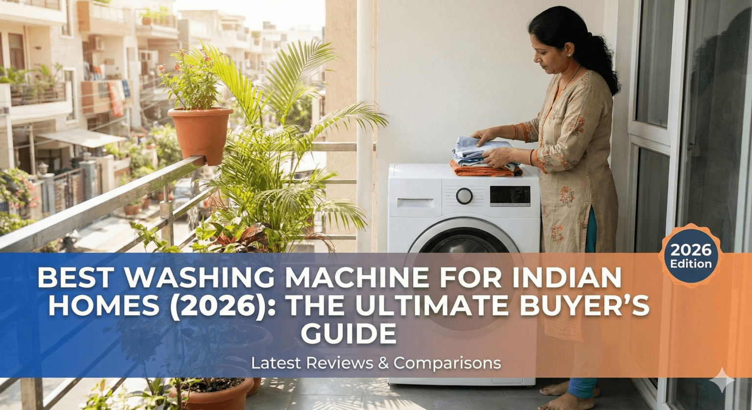 Best Washing Machine For Indian Homes (2026): Top Picks & Buying Guide