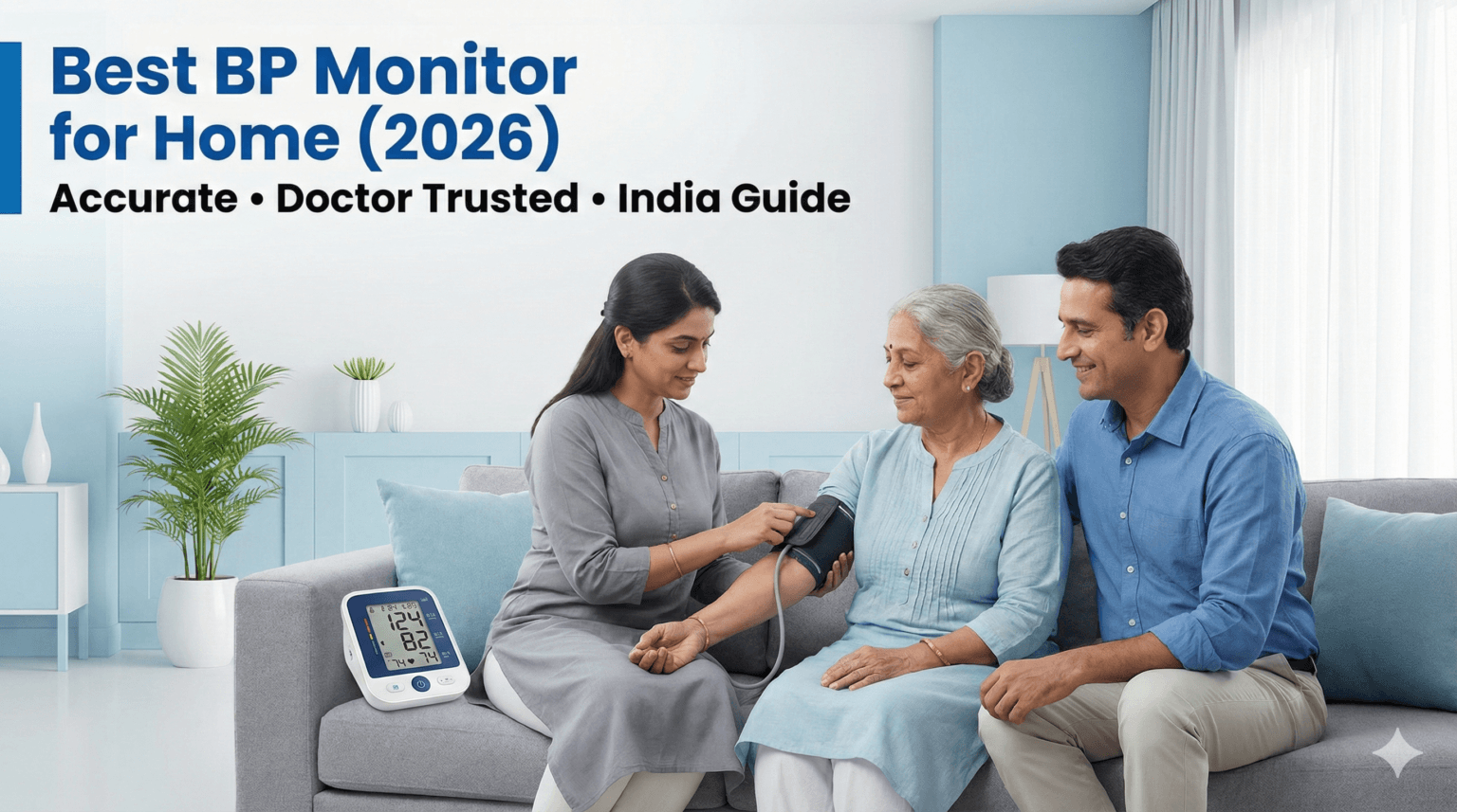 Best BP Monitor For Home In India (2026 Buyer’s Guide) | Choicely.in