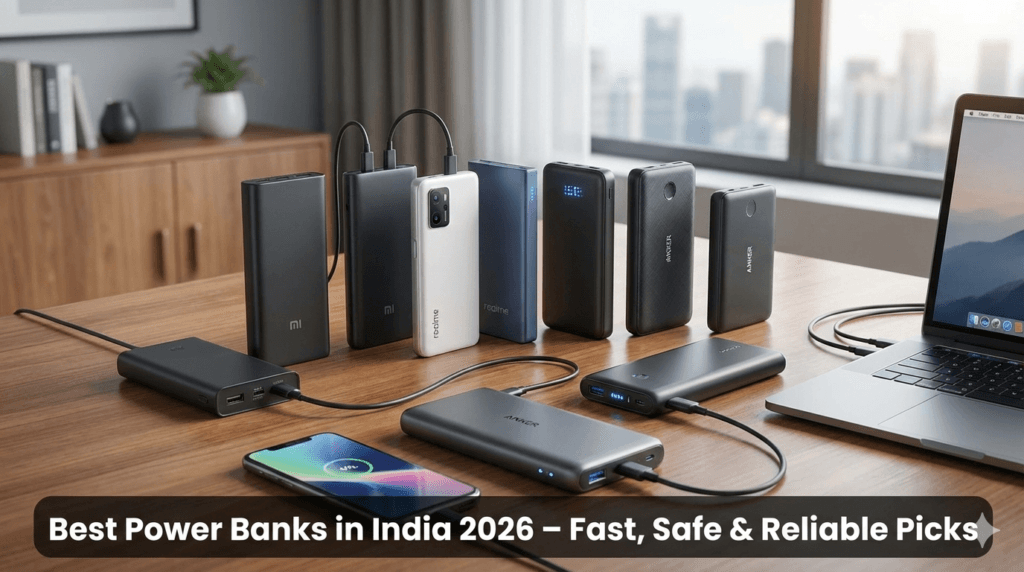 Best Power Banks In India 2026 – Fast, Safe & Reliable Picks | Choicely.in